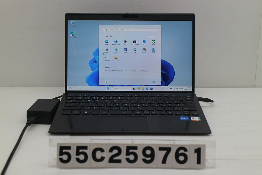 商品情報 No.55C259761メーカーVAIO商品名 型番・型名PC8839C11N仕様■基本スペック　・CPU：Corei5 1235U 1.3GHz(10コア12スレッド)　・メモリ：8192MB(変更不可)　・HDD：256GB(...
