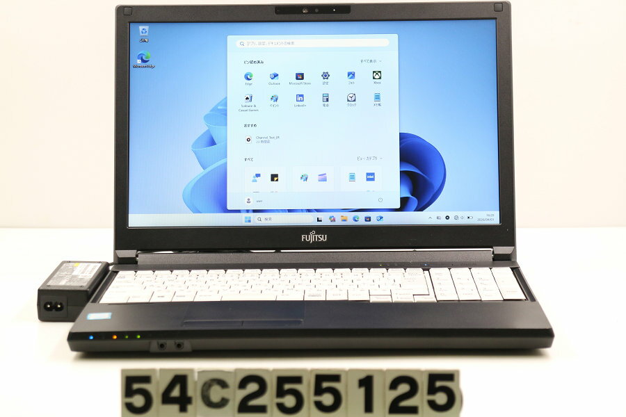 商品情報 No.54C255125メーカー富士通商品名 型番・型名LIFEBOOK A579/BX※FMVA6401NP仕様■基本スペック　・CPU：Core i5 8265U 1.6GHz(4コア8スレッド)　・メモリ：16384MB(8...