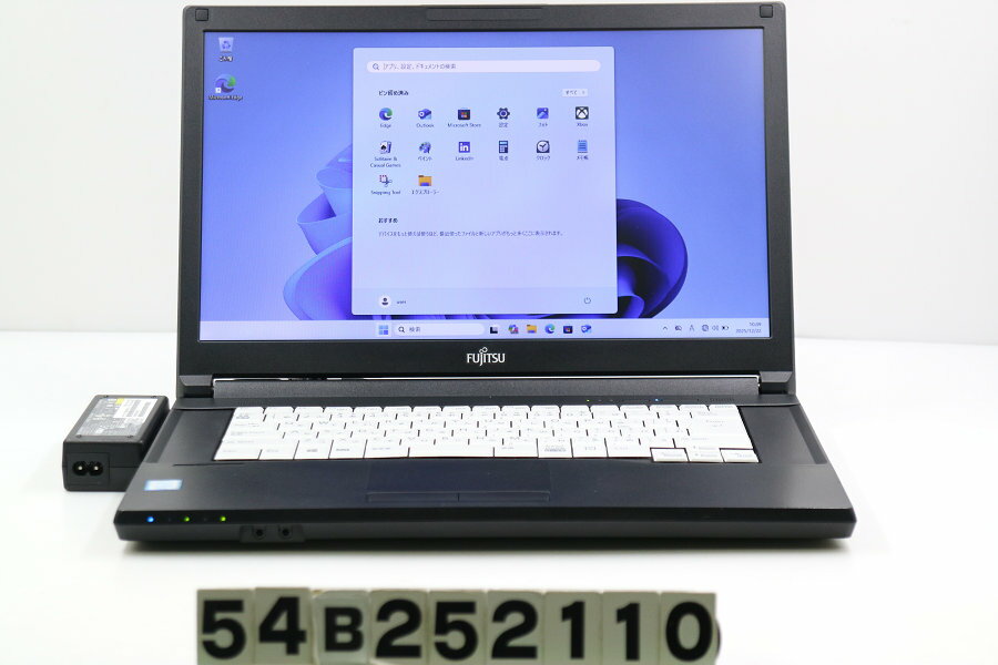 商品情報 No.54B252110メーカー富士通商品名 型番・型名LIFEBOOK A579/B※FMVA64001仕様■基本スペック　・CPU：Core i5 8365U 1.6GHz(4コア8スレッド)　・メモリ：8192MB(4GB×...