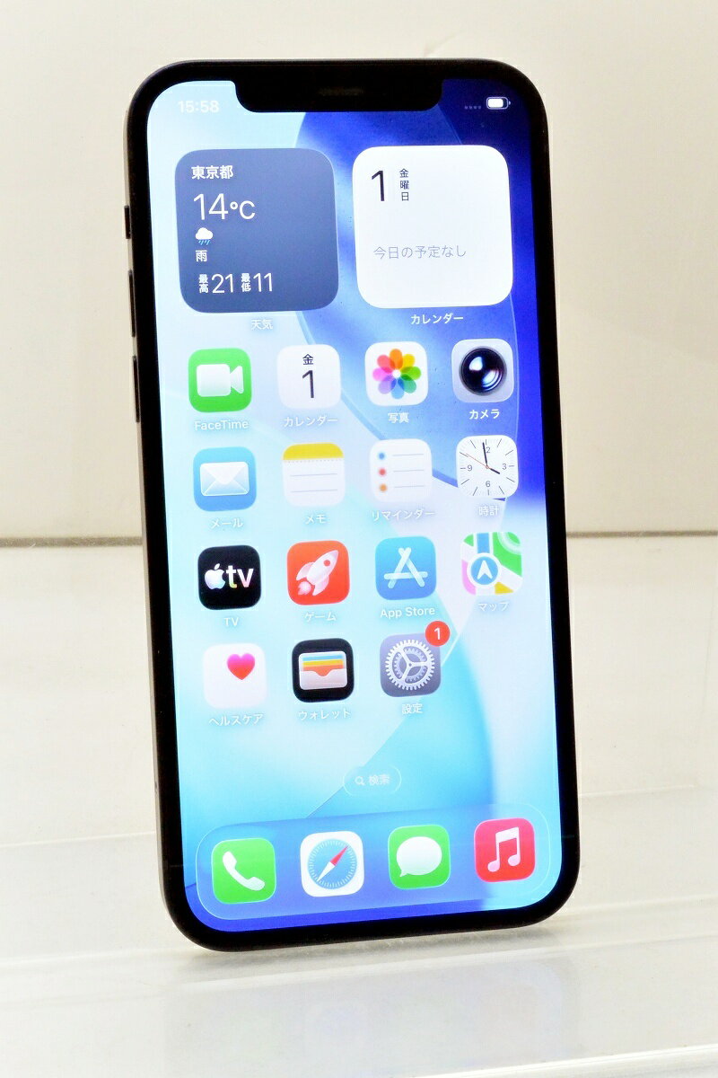 商品情報 No.m030317メーカーSIMフリー au SIMロック解除済 Apple商品名 型番・型名iPhone12仕様OS：iOS26.4.1 / ストレージ：64GB液晶サイズ：6.1 インチカメラ画素数：広角1200万画素/超広...