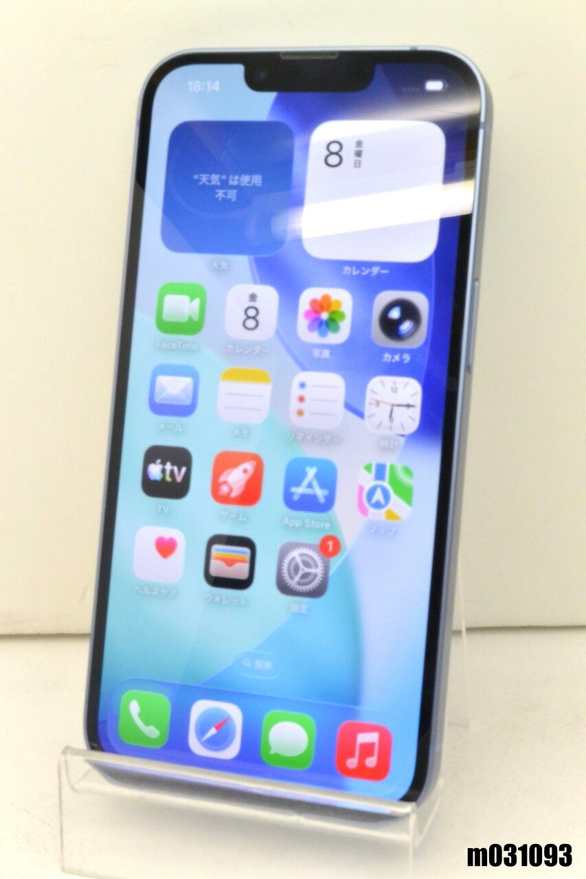 商品情報 No.m031093メーカーdocomo SIMフリー Apple商品名 型番・型名iPhone14仕様OS：iOS26.4.2 / ストレージ：128GB液晶サイズ：6.1 インチカメラ画素数：1200/1200万画素/1200...