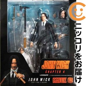 MAFEX JOHN WICK 「JOHN WICK:CHAPTER4」 アクションフィギュア No.0212【1週間以内発送】 ■商品状態・中古品・商品画像はイメージです。（実際の商品の物ではございません）中古品のため、外箱がある商品でも...
