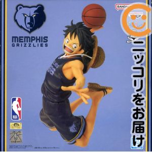 フィギュア モンキー・D・ルフィ（MEMPHIS GRIZZLIES） 「ワンピース×NBA」 MASTER STARS PIECE THE MONKEY.D.LUFFY【14日以内発送】 『ONE PIECE×NBA』 スペシャルコラボ始...