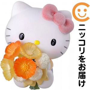 フィギュア mofamofy ハローキティ 「サンリオキャラクターズ」【14日以内発送】 もふぁもふぁなフロッキーと透明感のある色彩豊かな花束が特徴のフィギュアブランド「mofamofy」より「ハローキティ」が新登場!フロッキーのもふぁもふ...
