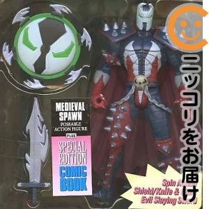 フィギュア スポーン・ナイト MEDIEVAL SPAWN「SPAWN」ウルトラ・アクションフィギュア【10日以内発送】 ■商品状態・中古品・商品画像はイメージです。（実際の商品の物ではございません）中古品のため、外箱がある商品でも箱に痛み...