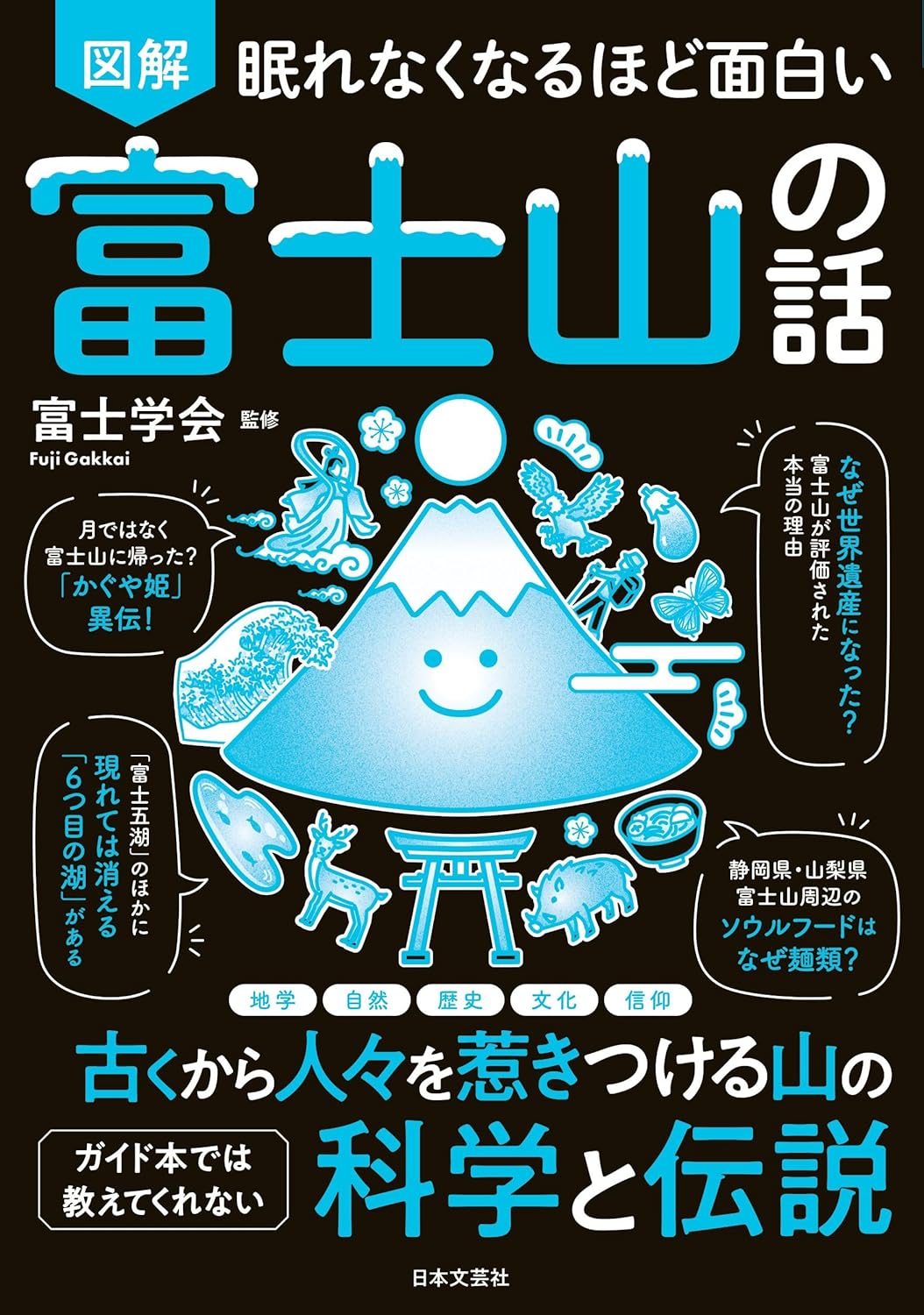 商品情報★累計400万部！大人気『眠れなくなるほど面白い図解シリーズ』地域探求ジャンルに、世界文化遺産「富士山」が登場。古くから人々を惹きつける山の、ガイド本では教えてくれない科学と伝説。「美しい」「かっこいい」「癒される」だけじゃない！　...