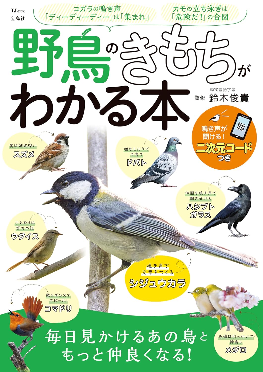 商品情報■野鳥は街中や公園でも見かける身近な生き物です。小さくてかわいい彼らですが、鳴き声やしぐさを駆使して仲間とコミュニケーションを盛んに取っており、近年の研究では人間のように言語を持つ種がいることも明らかになっています。そんな野鳥たちは...