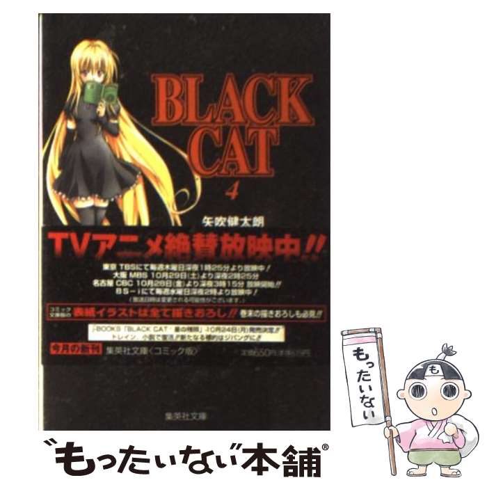 著者：矢吹 健太朗出版社：集英社サイズ：文庫ISBN-10：408618365XISBN-13：9784086183659■こちらの商品もオススメです ● BLACK　CAT（5） / 矢吹 健太朗 / 集英社 [文庫] ● 黒伯爵は星を愛...
