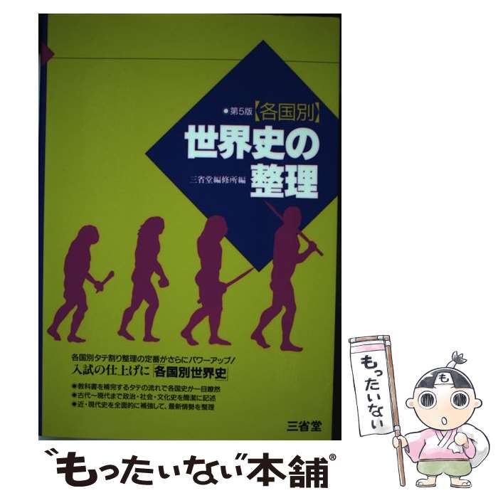 著者：三省堂出版社：三省堂サイズ：単行本ISBN-10：4385236038ISBN-13：9784385236032■こちらの商品もオススメです ● 各国別世界史の整理 / 三省堂 / 三省堂 [単行本] ● 30分でわかる世界の宗教 /...