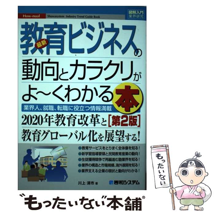 著者：川上 清市出版社：秀和システムサイズ：単行本ISBN-10：4798047449ISBN-13：9784798047447■こちらの商品もオススメです ● 塾・予備校（2018年度版 産業と会社研究シリーズ 9） / 千葉 誠一 / ...