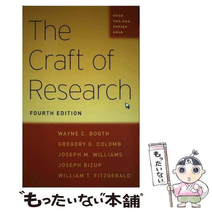 著者：Wayne C. Booth, Gregory G. Colomb, Joseph M. Williams, Joseph Bizup, William T. Fitzgerald出版社：Univ of Chicago Prサイズ：ペ...