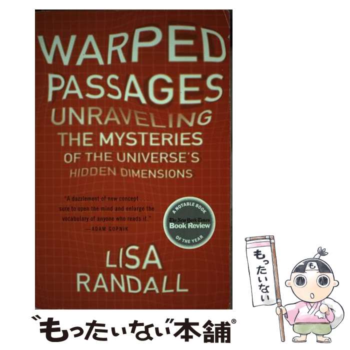 著者：Lisa Randall出版社：Harper Perennialサイズ：ペーパーバックISBN-10：0060531096ISBN-13：9780060531096■通常24時間以内に出荷可能です。※繁忙期やセール等、ご注文数が多い日...
