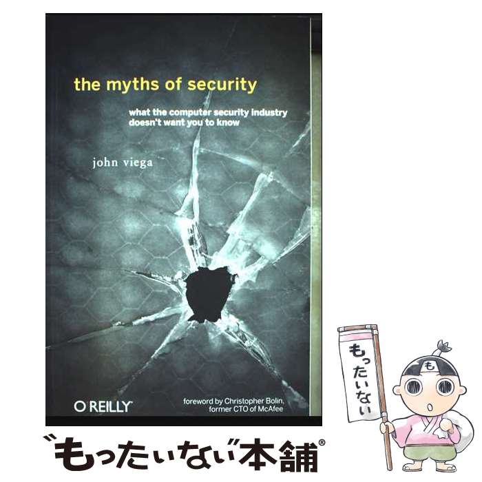 著者： John Viega出版社：O’Reilly Mediaサイズ：ペーパーバックISBN-10：0596523025ISBN-13：9780596523022■通常24時間以内に出荷可能です。※繁忙期やセール等、ご注文数が多い日につき...