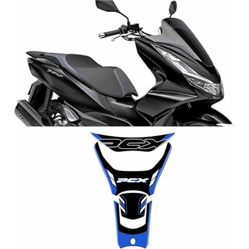 For PCX125 PCX160 2025 2026 現行モデル対応 タンクパッド 給油口周辺 3Dレジン JK05/KF47対応 タンクガード 傷防止 ドレスアップ カスタムパーツ 貼り付け簡単 [並行輸入品]PCX160（KF47）（...