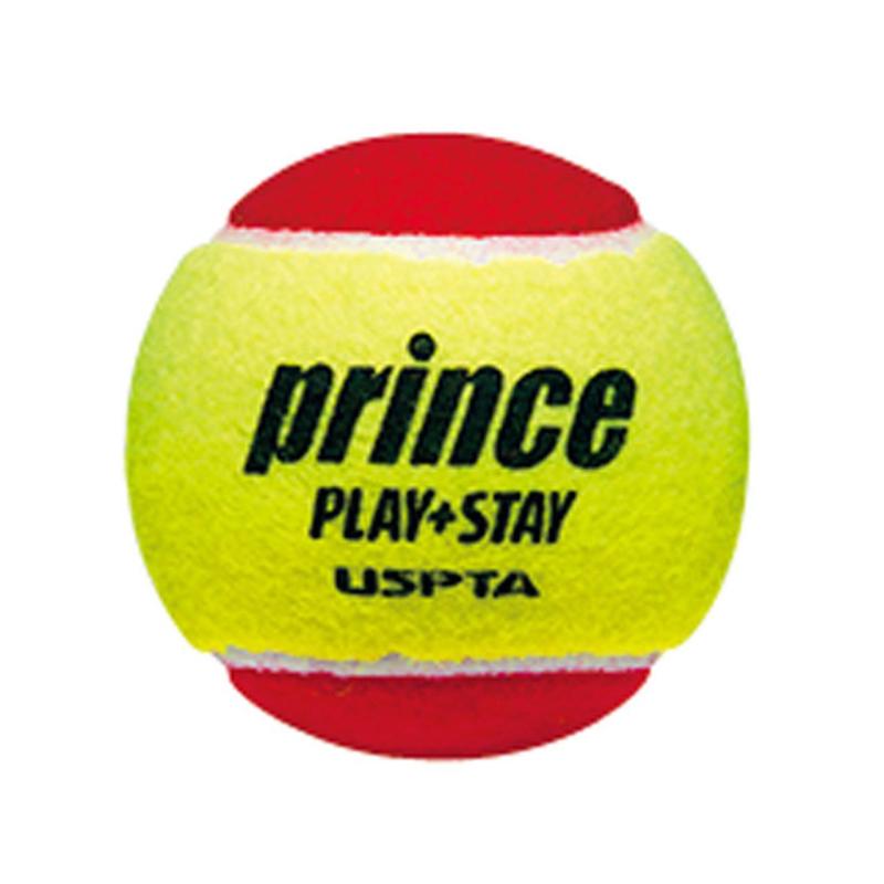 Prince(プリンス) キッズ テニス PLAY+STAY ステージ3 レッドボール(12球入り) 7G329サイズ:7.1~8.0cm重さ:36.0~46.9g素材:ナイロン、アクリル、ラバー内容:12球入り対象年齢:3~8歳原産国:台湾