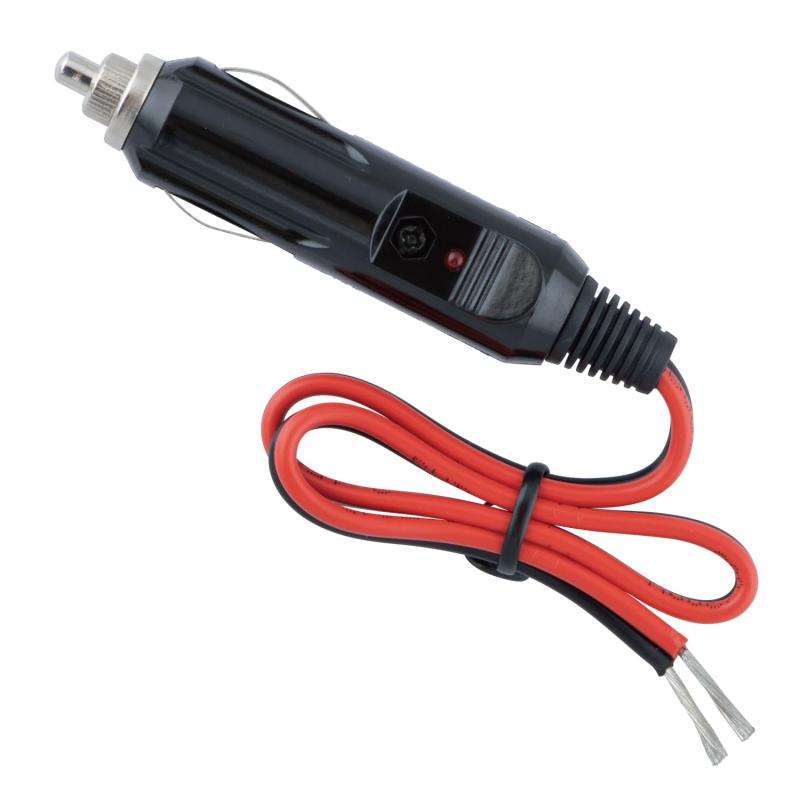 ジェットイノウエ(Jet Inoue)コード付シガーライター耐熱プラグ 10A 591256●電圧:DC12V/DC24V共用　●コード:2sqRBV　 ●プラグ材質:金属/ベークライト　●UL94規格:V-0　●瞬間耐熱温度:160度　●...