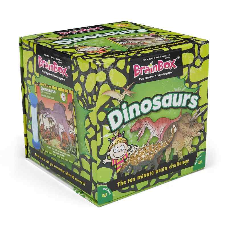 Green Board Games ブレインボックス 英語 カードゲーム 恐竜編 90038サイズ : カード 約8.5cm×8.5cm、砂時計 約2.5cm×8.0cm、サイコロ 約1.5cm角商品のパッケージや中身は、予告なく変更になる...