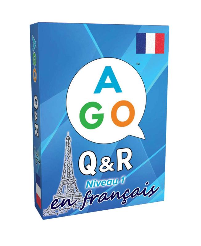AGO Q&amp;R en Français フランス語学習版 カードゲーム