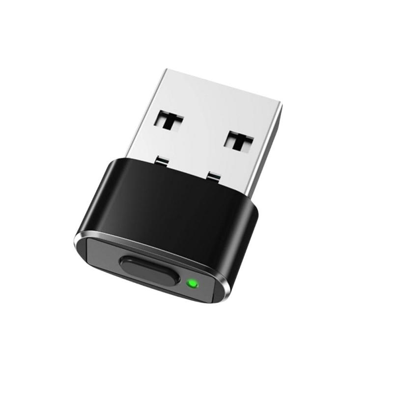 マウス テレワーク マウスジグラー ムーバー USB ポート Mouse Jiggler エミュレータ 自動 動かす ON/OFFスイッチ ドライバ不要 シルバー ブラック 1個 日本語説明書 cursor 移動ツール usb c ジグラー...
