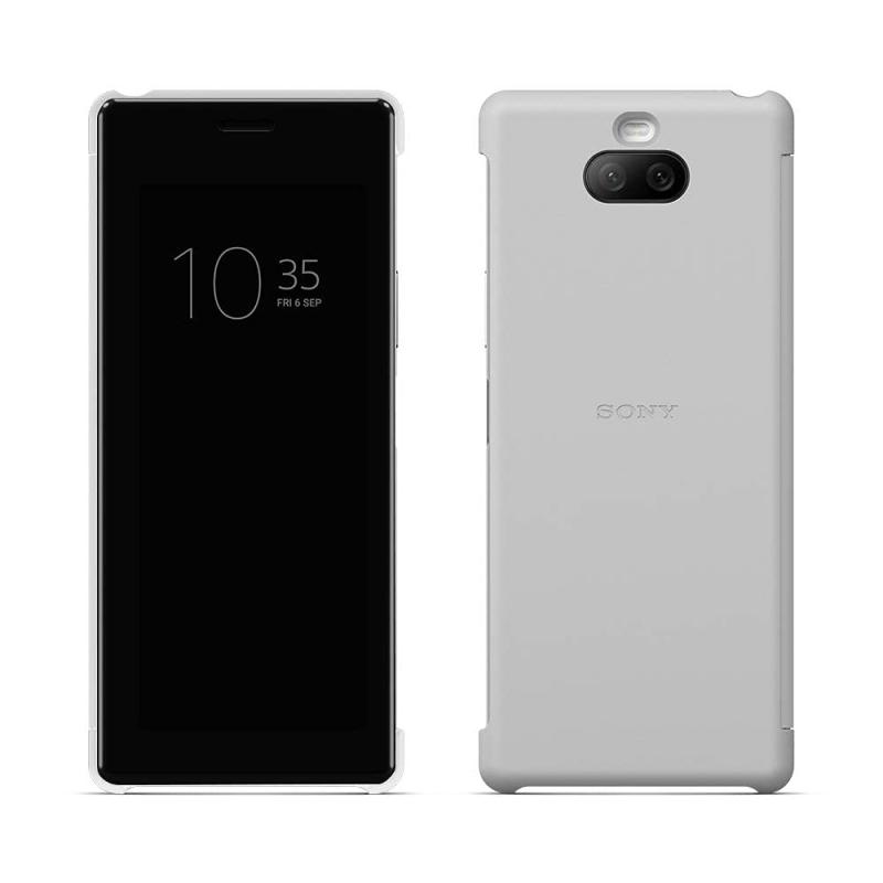 SCVJ20JP/H(グレー) Xperia 8用 Style Cover View