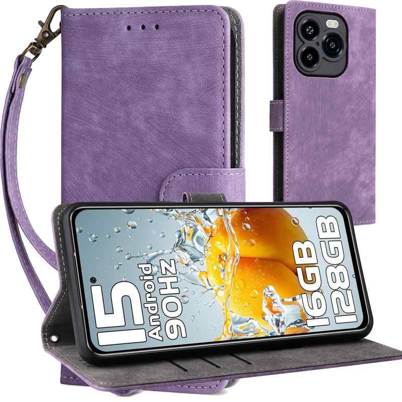 ShellChic｜For Oukitel C65 ケース手帳型専用手帳型スマホケース柔らかレザー全面保護財布型スマホケース通勤に便利な携帯保護カバーOukitel C65/OUKITEL C65 Pro本手帳型スマホケースは精密切り抜き加...