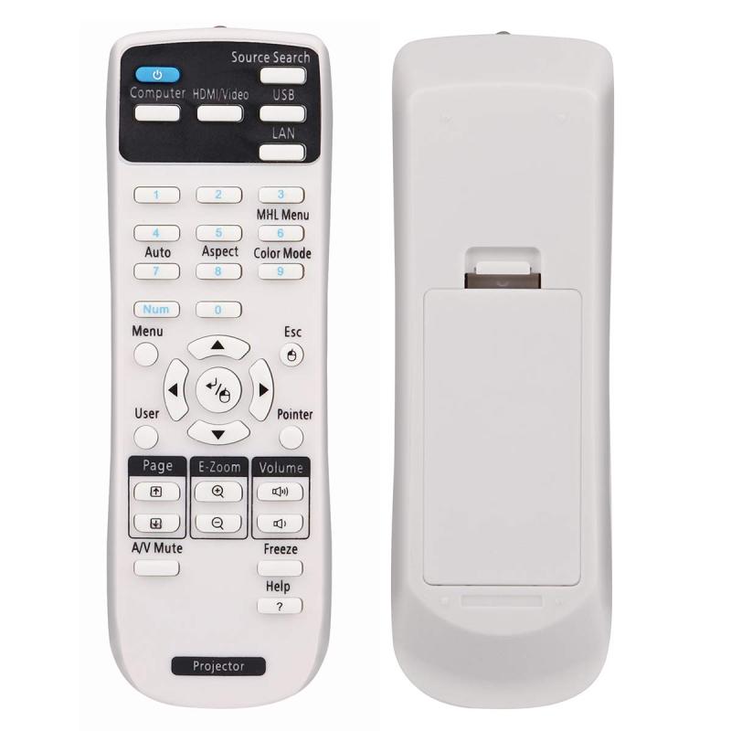 Allamp 2181788 プロジェクター交換用 リモコン Epson エプソン EB-W05 EB-S05 EB-U05 EB-U42 EB-W41 EB-X41 EB-X05 EB-S41 EB-960W EB-990U EB-214...
