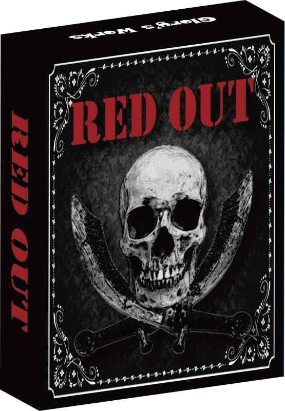 RED OUT ～たった5枚の心理～/ボードゲーム/カードゲーム,心理戦、2人用、人気,簡単,初心者,ボドゲ,子供向け,カップル向け,バー向け,ゲーム会用ルールは簡単、心理戦に勝つこと。人数：2人　2セットあると3～4人プレイ可時間：3分～...