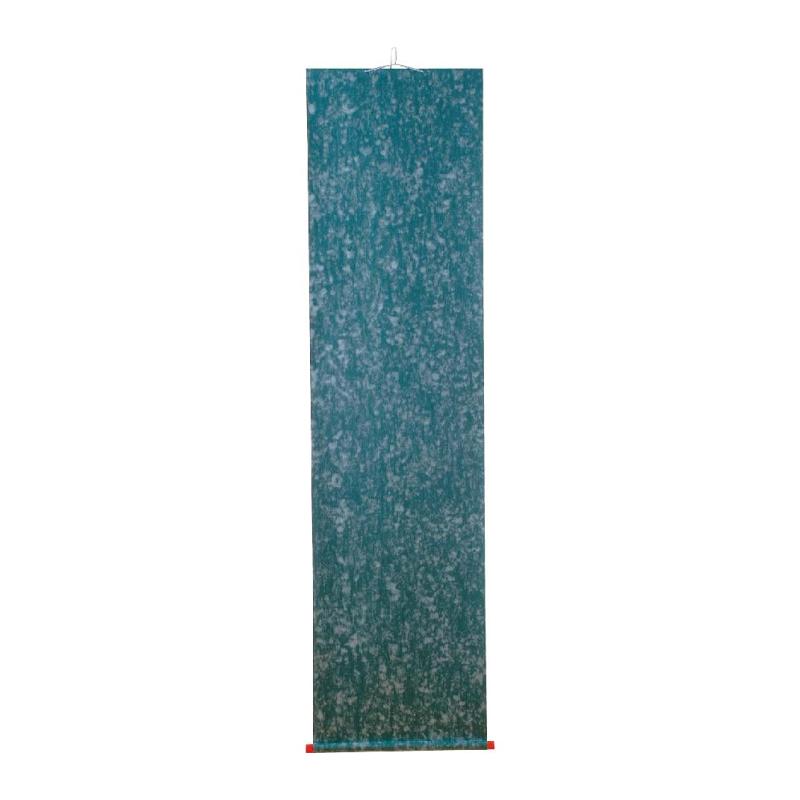 エヒメ紙工 ゴークラ 仮巻軸 雲花紙 EA13 半切 44×170cm【サイズ】半切用(44×170cm)【紙の種類】雲花紙【仕様】古紙パルプ配合率90％【仕様】つり下げ紐付き【使用用途】絵画や書道作品の展示、保管など