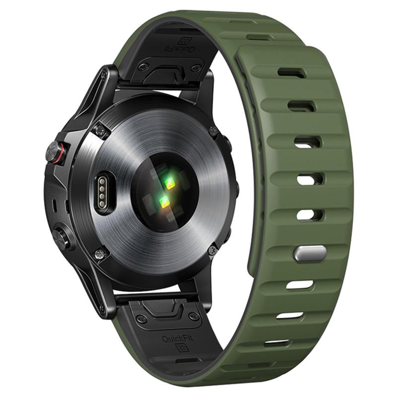 22mm交換バンド For GARMIN(ガーミン) Fenix 8 47mm, Instinct Crossover,Descent G1,Forerunner 955,Forerunner 945,instinct 2,instinct...