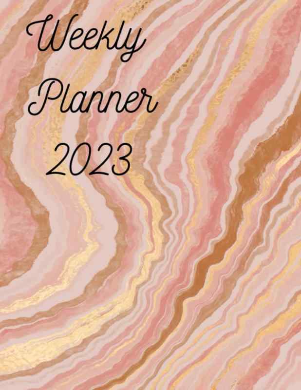 Weekly Planner 2023: Organizer including a calendar and Weekly planner with space for notes and to do lists.