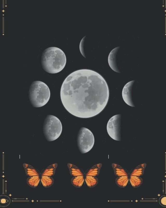 2023 Moon Phases Calendar: Lunar Cycle Weekly, Monthly Planner. A Diary featuring Moon Phases, Tracker, Goal-setting