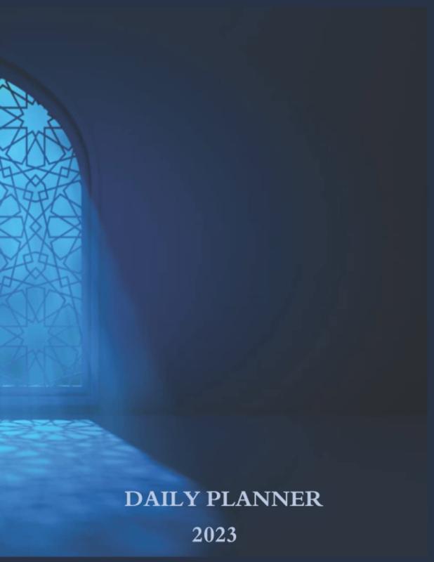 Planner 2023: Daily planner 2023, From January to December in English, one page for each day of the year, Practical dail...