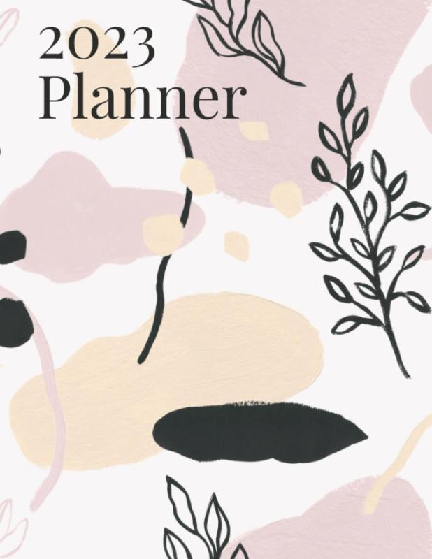 BOHO 2023 Planner: 2023 Planner for teens and adults with BOHO design | 8.5" x 11" Weekly and Monthly Calendar...