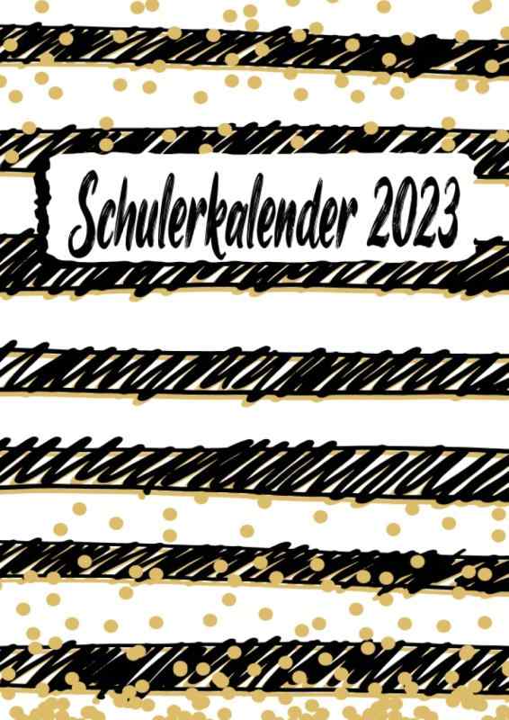 Schuelerkalender 2023: XXL Kalender DIN A4 2023 1 Tag = 1 Seite mit grossem Tagesplaner und grossartiger Uebersicht. Mon...