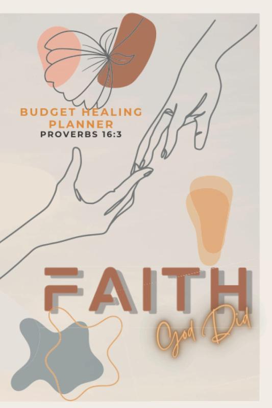 Budget Healing Planner Monthly Finance Organizer with Expense Tracker / Spiritual-Warfare-Prayers-Blessings-Finances jou...