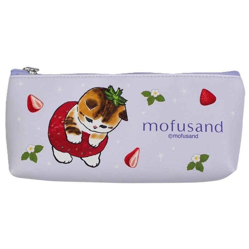 モフサンド Mofusand ペンケース 台湾 猫 筆箱 ふでばこ 文具 収納 ポーチ 小物入れ 中学生 小学生 高校生台湾モフサンドさめにゃん・すしにゃん・フルーツにゃん・お花にゃんの全5種類サイズ：約20cm×9cm正規品