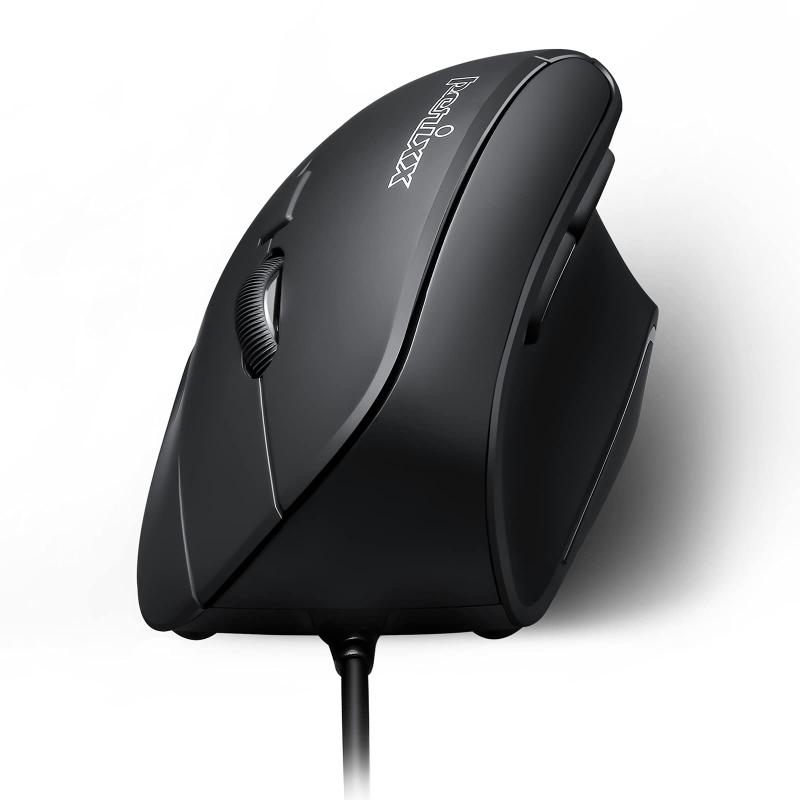 Perixx ぺリックス PERIMICE-515II エルゴノミクス マウス 垂直型 有線 USB 人間工学デザインPERIMICE-515IIは右手用の有線縦型エルゴノミクスマウスです。ブラウザ進む・戻るを含む6ボタン搭載、光学式センサ...