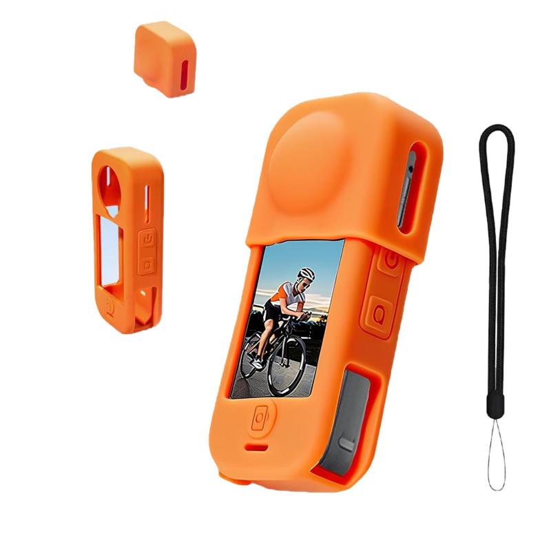 For Insta360 X4 Air 用 ケース【vaele】カバー カメラバッグ 軽量 衝撃吸収タイプ 傷・ホコリ防止 カメラ 良い手触 防水防汚 キズ防止 防塵 落下防止Insta360 X4 Airケース