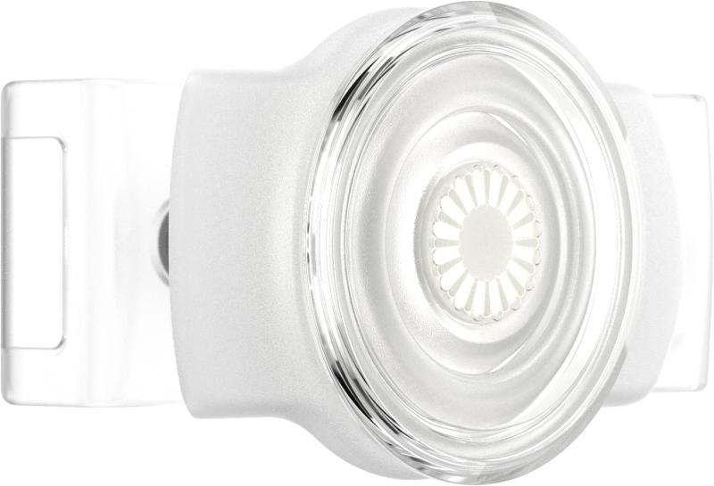 PopSockets Japan - ポップソケッツ ジャパン PopGrip Slide Stretch White Clear 白 クリア スライドストレッチ（四角い角） スマホグリップ&amp;スタンド外出先でキックスタンドできるよう...