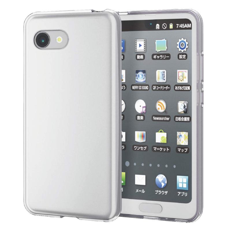 エレコム AQUOS R2 compact ケース 衝撃に強いTPU素材 【本体をぎりぎりまで包み込む極み設計】 クリア PM-AQR2CUCTCR対応機種:AQUOS R2 compact本製品は本体背面とケースがくっついてしまわないよう...