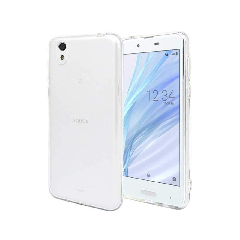 Provare AQUOS sense SH-01K SHV40 sense lite SH-M05 ケース 透明 シリコン 耐衝撃 軽量 カバー ストラップホール【対応機種】AQUOS sense SH-01K/ SHV40/ sense...