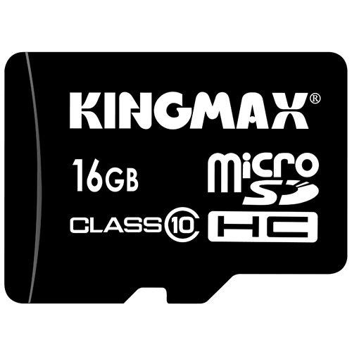 KINGMAX microSDHCカード ハイスピード class10 16GB SDHC変換アダプタ付 KM-MCSDHC10X16GmicroSDHCカード ハイスピード class10 16GB SDHC変換アダプタ付