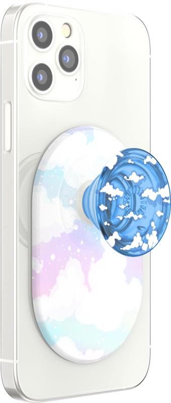 PopSockets Japan - ポップソケッツ ジャパン PopGrip MagSafe On Cloud Nine MagSafeケース対応 オーロラ 青空 MagSafe ポップグリップ スマホグリップ&amp;スタンド交換可能な...