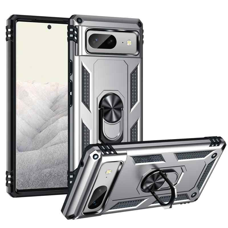 Google Pixel 8A 用ケース リング付き対応 落下衝撃吸収 TPU PC 米軍MIL規格 二重構造 スタンド機能 スマホケース ピクセル8a 用ケース 耐衝撃 車載ホルダー対応 軽量 擦り傷防止 取り出し易い 落下【対応機種】G...