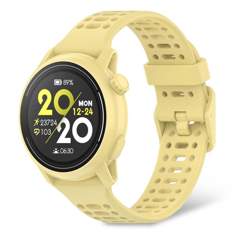 [YANMONGI] For COROS（カロス） PACE Pro/PACE 3/APEX 2 Pro/APEX PRO/APEX 46MM バンド シリコン製 交換ベルト 通気 柔らかい 防水 軽量 耐衝撃 防汗 男女兼用 工具不要
