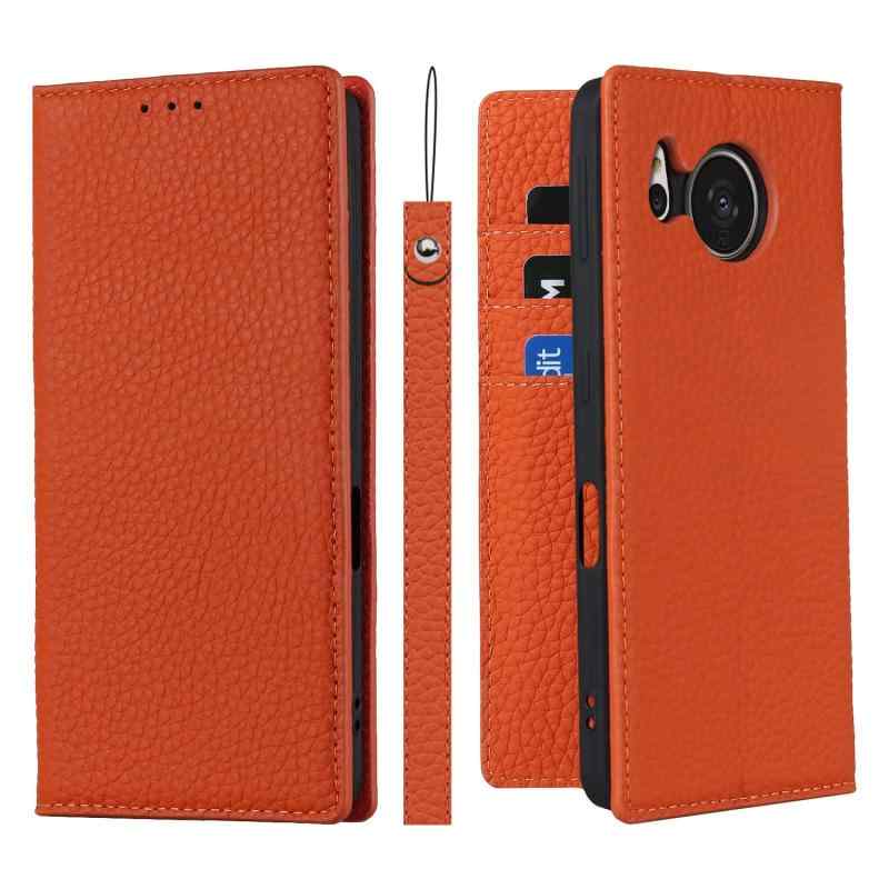 Litchi pattern case for Aquos sense7