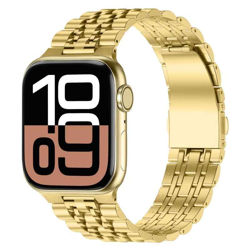 Anlinser 互換性のあるApple Watchバンド49mm 46mm 45mm 44mm 42mm 41mm 40mm 38mm、iWatch Ultraシリーズ10 9 8 7 6 5 4 3 SE 用ステンレススチールメタル交換...