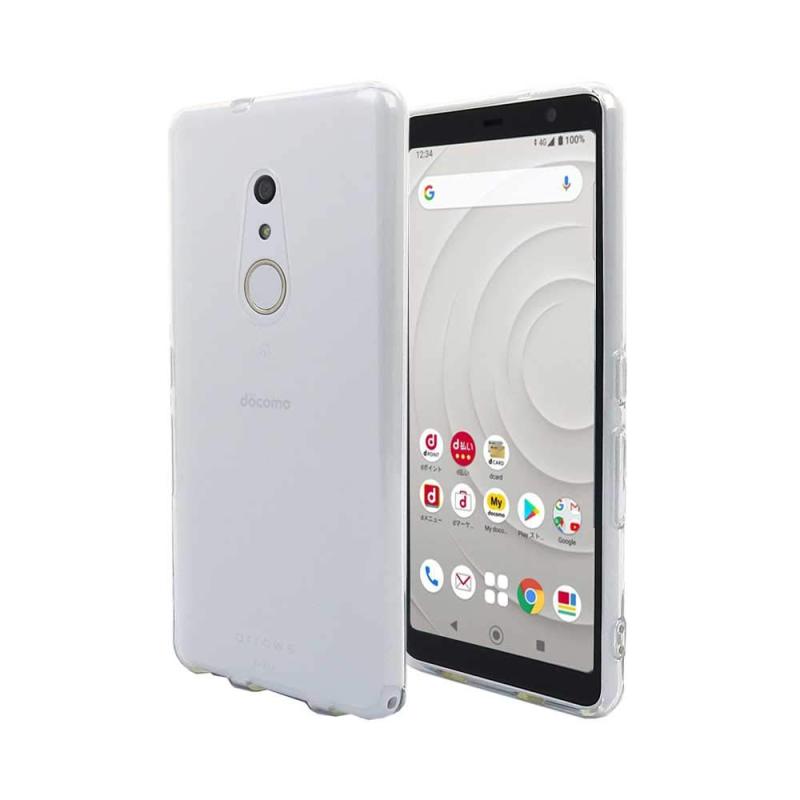 arrows スマホケース クリア カバー 耐衝撃 薄型 耐熱性 シンプル 高光沢 軽量 ソフト ラバーケース ストラップホール付 【Provare】【対応機種】arrows【カラー/ 素材】クリア/ TPUシリコン（ソフト）透明度の高いT...