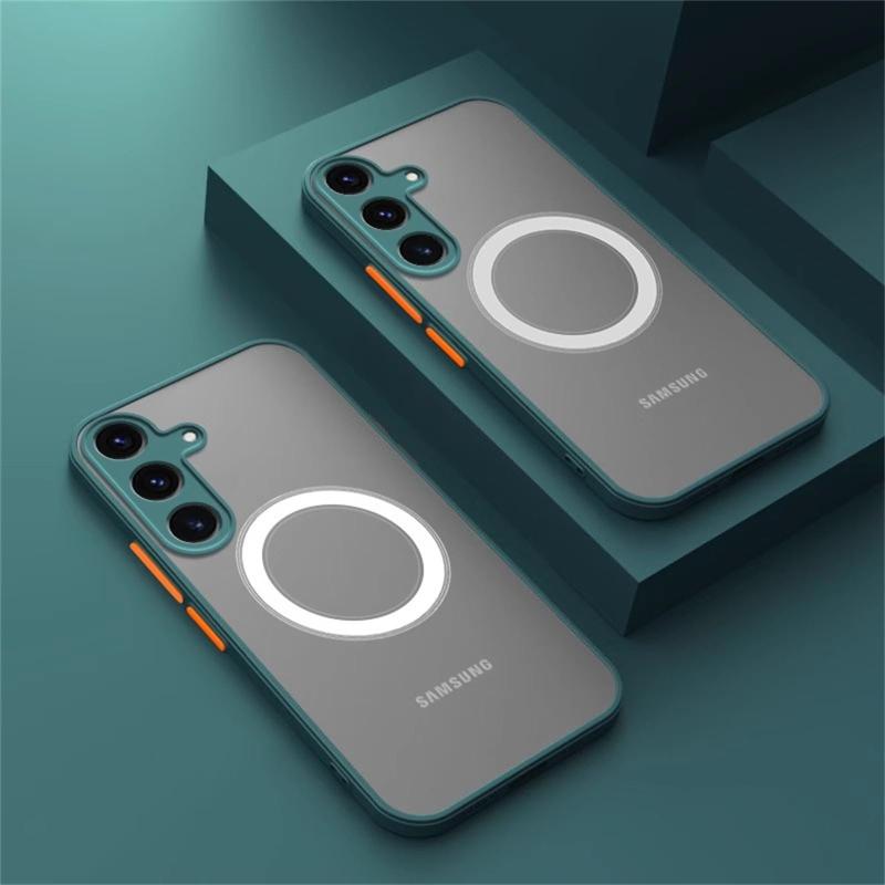for galaxy note10 plus ケース magsafe対応 マット クリア おしゃれ かわいい ギャラクシーノート10プラス ケース マグセーフ対応 マグネット搭載 tpu ワイヤレス充電対応 薄い 軽量 指紋防止 可愛い 対...