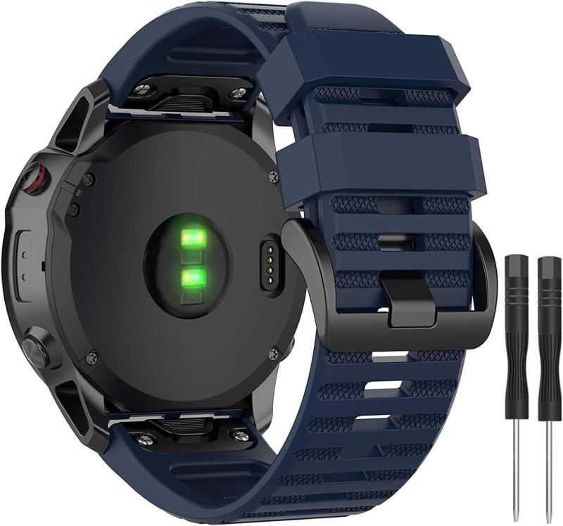 NOOETAH 22mm バンド 対応 Garmin Fenix 8/Fenix 7/Fenix 6/Fenix 6 Pro/Fenix 5/Fenix 5 Plus/Forerunner 955/Forerunner 945/Foreru...